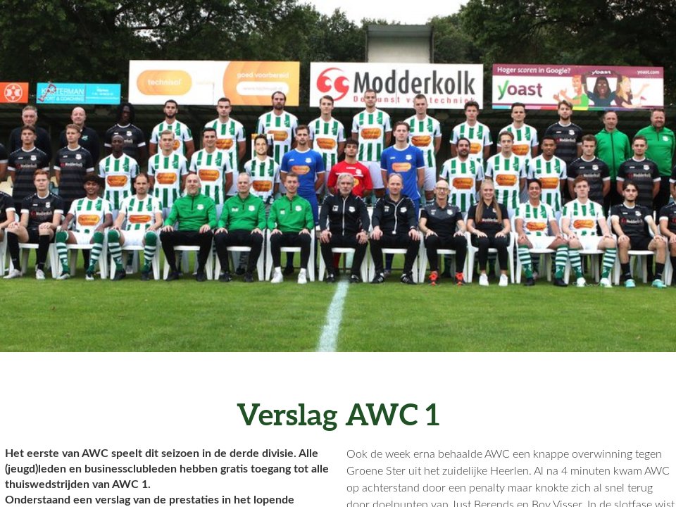Verslag AWC 1 - sv AWC copy